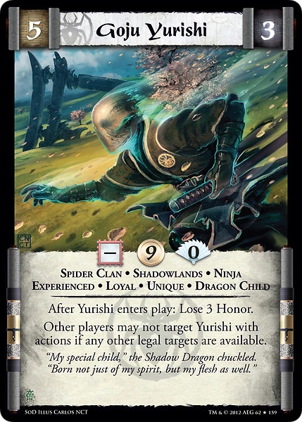 Goju Yurishi Exp/card | L5r: Legend of the Five Rings Wiki | Fandom