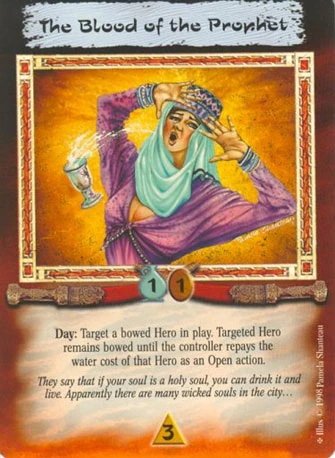 The Blood of the Prophet/card | L5r: Legend of the Five Rings Wiki | Fandom