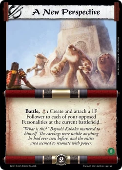 A New Perspective/card | L5r: Legend of the Five Rings Wiki | Fandom
