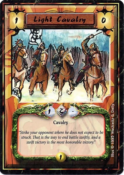 Light Cavalry/card | L5r: Legend of the Five Rings Wiki | Fandom