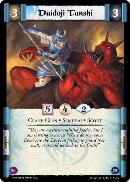 Daidoji Tanshi/card | L5r: Legend of the Five Rings Wiki | Fandom