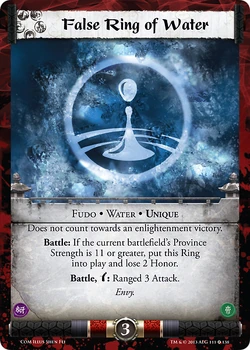 False Ring of Water/card | L5r: Legend of the Five Rings Wiki | Fandom