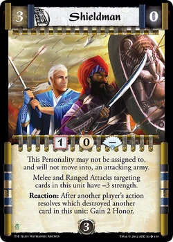 Shieldman/card | L5r: Legend of the Five Rings Wiki | Fandom