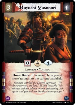 Bayushi Yasunari/card | L5r: Legend of the Five Rings Wiki | Fandom