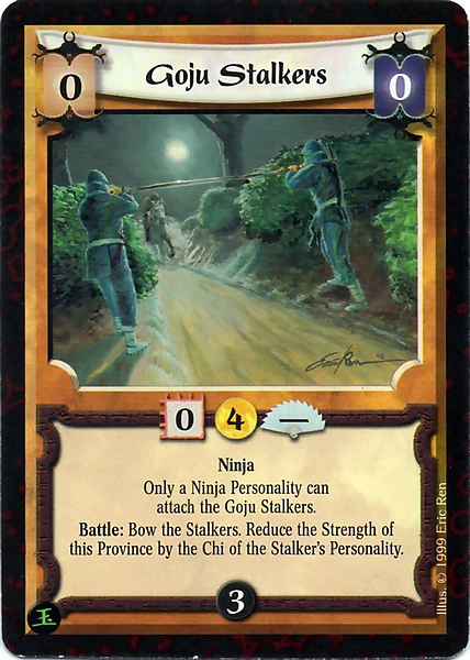 Goju Stalkers/card | L5r: Legend of the Five Rings Wiki | Fandom
