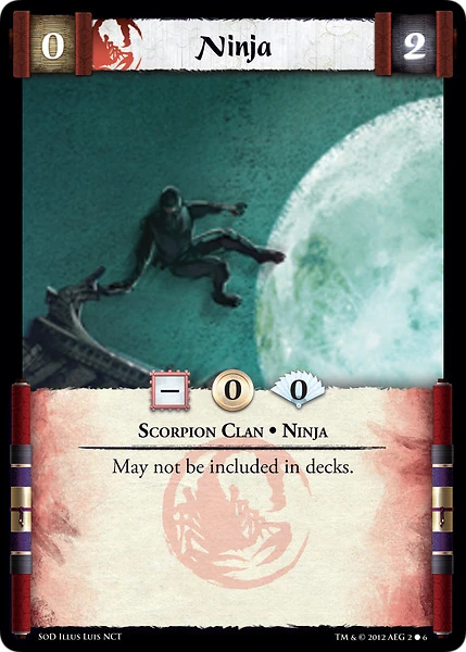 Ninja/card | L5r: Legend of the Five Rings Wiki | Fandom