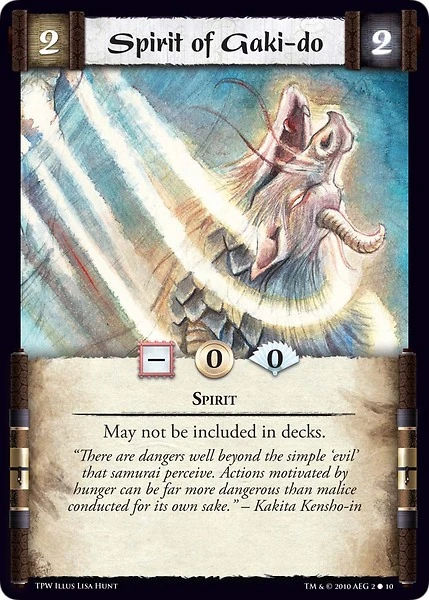 Spirit of Gaki-do/card | L5r: Legend of the Five Rings Wiki | Fandom