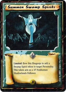 Summon Swamp Spirits/card | L5r: Legend of the Five Rings Wiki | Fandom