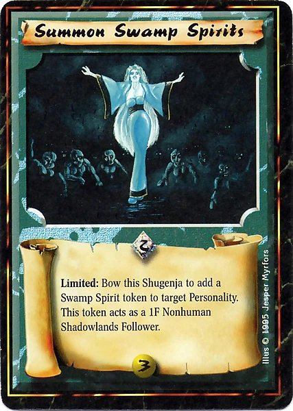 Summon Swamp Spirits/card | L5r: Legend of the Five Rings Wiki | Fandom