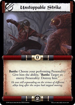 Unstoppable Strike/card | L5r: Legend of the Five Rings Wiki | Fandom