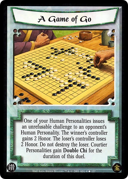 A Game of Go/card | L5r: Legend of the Five Rings Wiki | Fandom