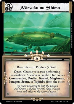Miryoku no Shima/card | L5r: Legend of the Five Rings Wiki | Fandom