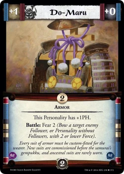 Do-Maru/card | L5r: Legend of the Five Rings Wiki | Fandom