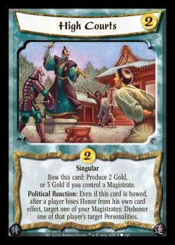 High Courts/card | L5r: Legend of the Five Rings Wiki | Fandom