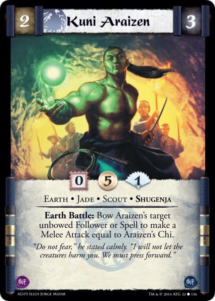 Kuni Araizencard L5r Legend Of The Five Rings Wiki Fandom