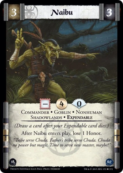 Naibu/card | L5r: Legend of the Five Rings Wiki | Fandom