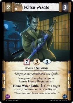 Kitsu Asato/card | L5r: Legend of the Five Rings Wiki | Fandom
