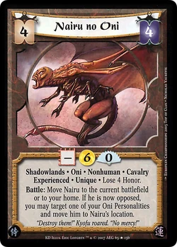 Nairu no Oni Exp/card | L5r: Legend of the Five Rings Wiki | Fandom