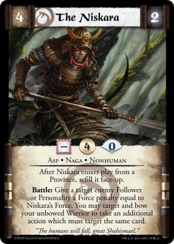 The Niskara/card | L5r: Legend of the Five Rings Wiki | Fandom