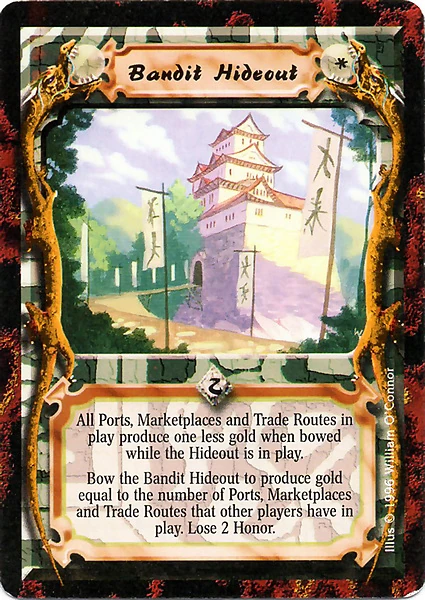 Bandit Hideout/card | L5r: Legend of the Five Rings Wiki | Fandom