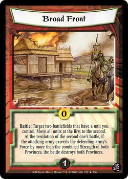 Broad Front/card | L5r: Legend of the Five Rings Wiki | Fandom