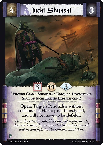 Iuchi Shunshi/card | L5r: Legend of the Five Rings Wiki | Fandom