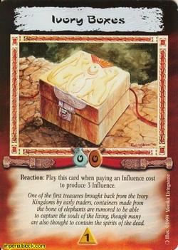 Ivory Boxes/card | L5r: Legend of the Five Rings Wiki | Fandom