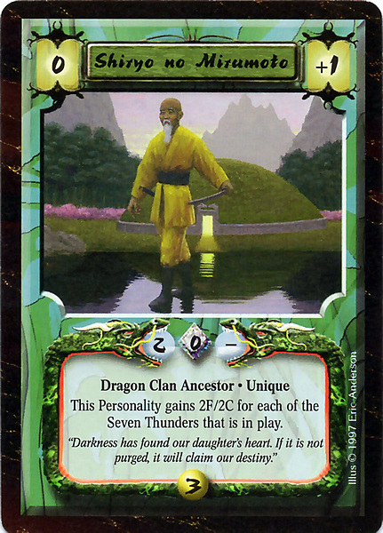 Shiryo No Mirumotocard L5r Legend Of The Five Rings Wiki Fandom