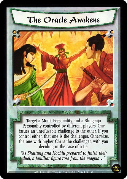 The Oracle Awakens/card | L5r: Legend of the Five Rings Wiki | Fandom