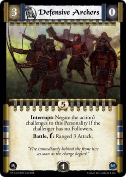 Defensive Archers/card | L5r: Legend of the Five Rings Wiki | Fandom