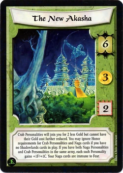 The New Akasha/card | L5r: Legend of the Five Rings Wiki | Fandom