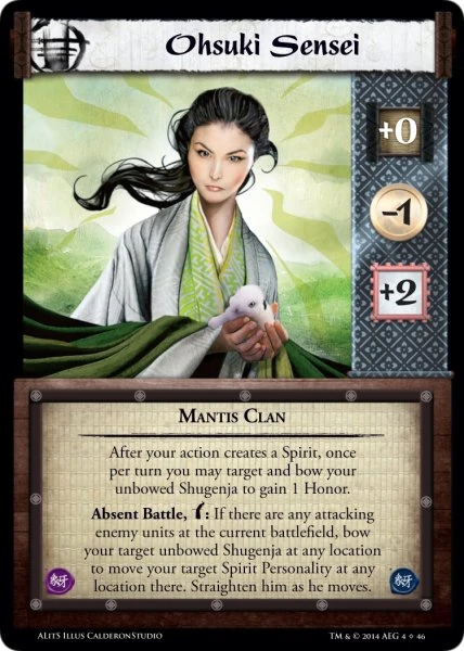 Ohsuki Sensei/card | L5r: Legend of the Five Rings Wiki | Fandom