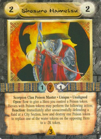 Shosuro Hametsu (LBS)/card | L5r: Legend of the Five Rings Wiki | Fandom
