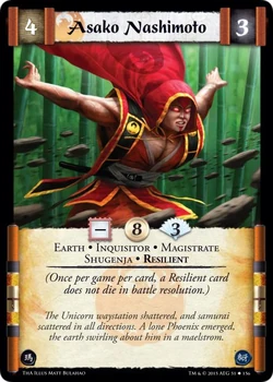 Asako Nashimoto/card | L5r: Legend of the Five Rings Wiki | Fandom