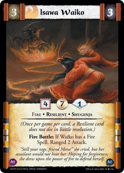 Isawa Waiko/card | L5r: Legend of the Five Rings Wiki | Fandom