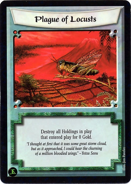 Plague of Locusts/card | L5r: Legend of the Five Rings Wiki | Fandom