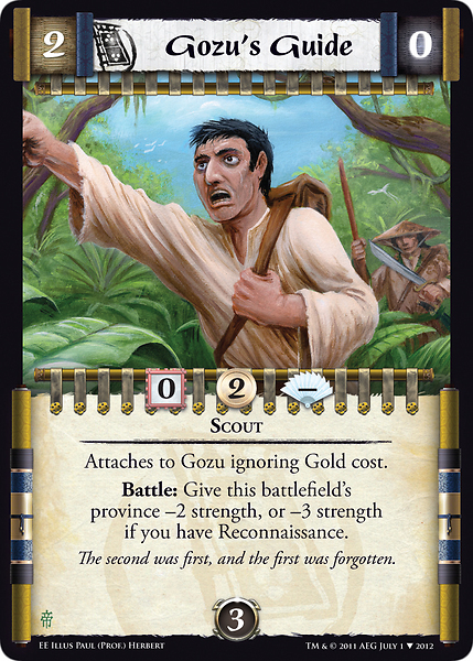 Gozu's Guide/card | L5r: Legend of the Five Rings Wiki | Fandom Gozu's Guide/card | L5r: Legend of the Five Rings Wiki | Fandom
