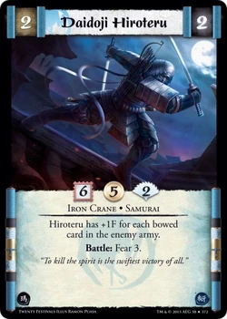 Daidoji Hiroteru/card | L5r: Legend of the Five Rings Wiki | Fandom