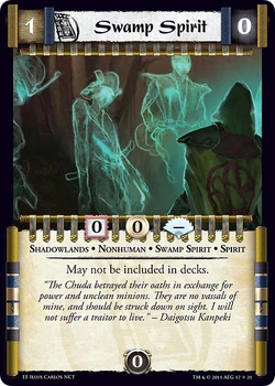 Swamp Spirit/card | L5r: Legend of the Five Rings Wiki | Fandom