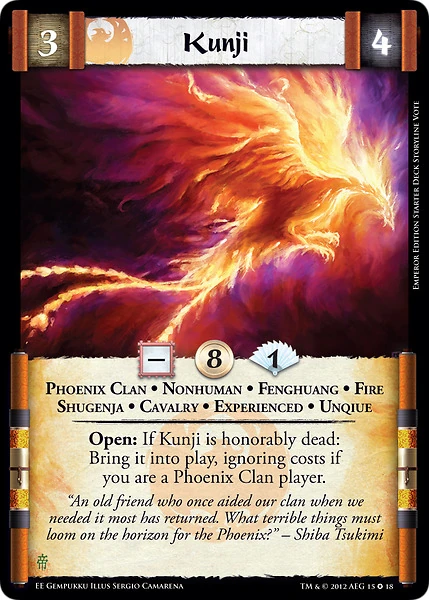 Kunji Exp/card | L5r: Legend of the Five Rings Wiki | Fandom