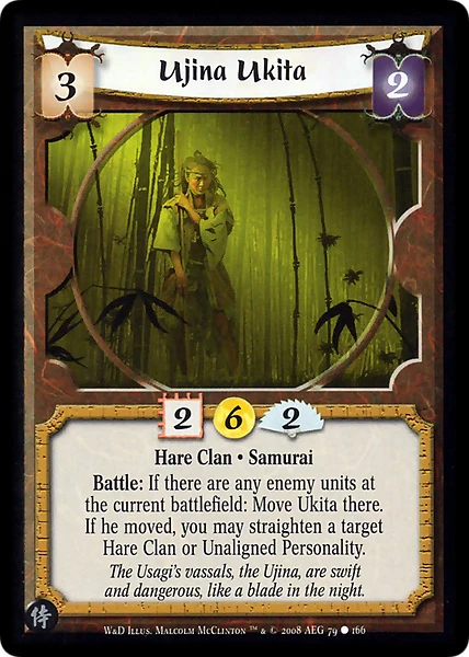 Ujina Ukita/card | L5r: Legend of the Five Rings Wiki | Fandom