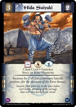 Hida Saiyuki/card | L5r: Legend of the Five Rings Wiki | Fandom