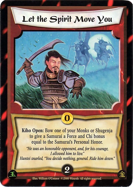 Let the Spirit Move You/card | L5r: Legend of the Five Rings Wiki | Fandom