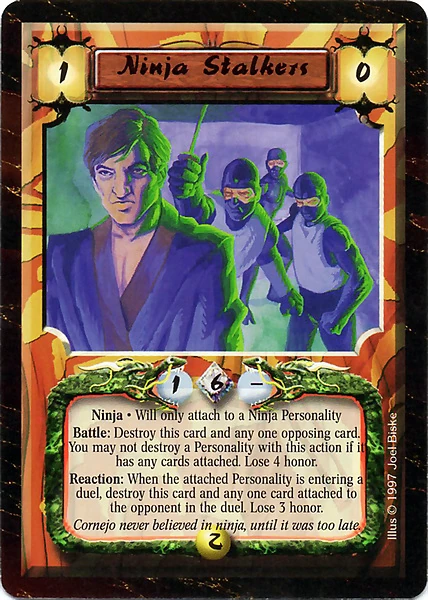 Ninja Stalkers/card | L5r: Legend of the Five Rings Wiki | Fandom