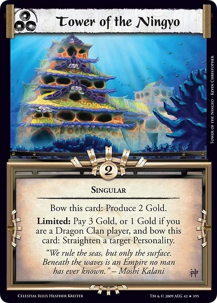 Tower of the Ningyo/card2 | L5r: Legend of the Five Rings Wiki | Fandom