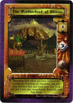 The Brotherhood of Shinsei/card | L5r: Legend of the Five Rings Wiki ...