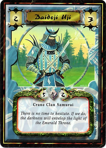 Daidoji Uji/card | L5r: Legend of the Five Rings Wiki | Fandom