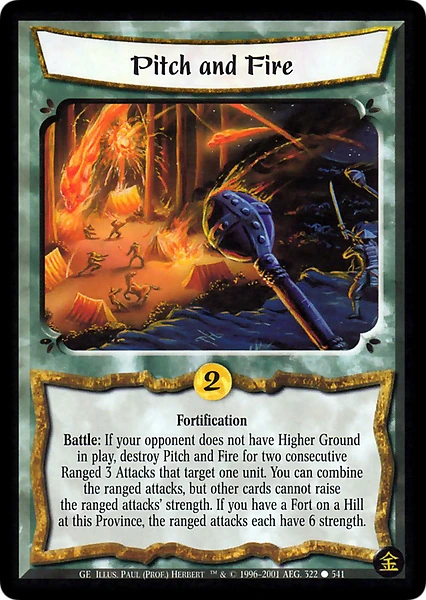 Pitch and Fire/card2 | L5r: Legend of the Five Rings Wiki | Fandom