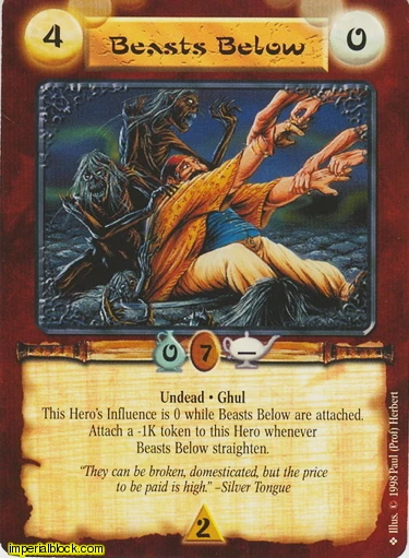 Beasts Below/card | L5r: Legend of the Five Rings Wiki | Fandom