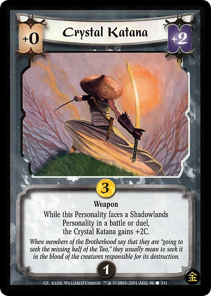 Crystal Katana/card2 | L5r: Legend of the Five Rings Wiki | Fandom
